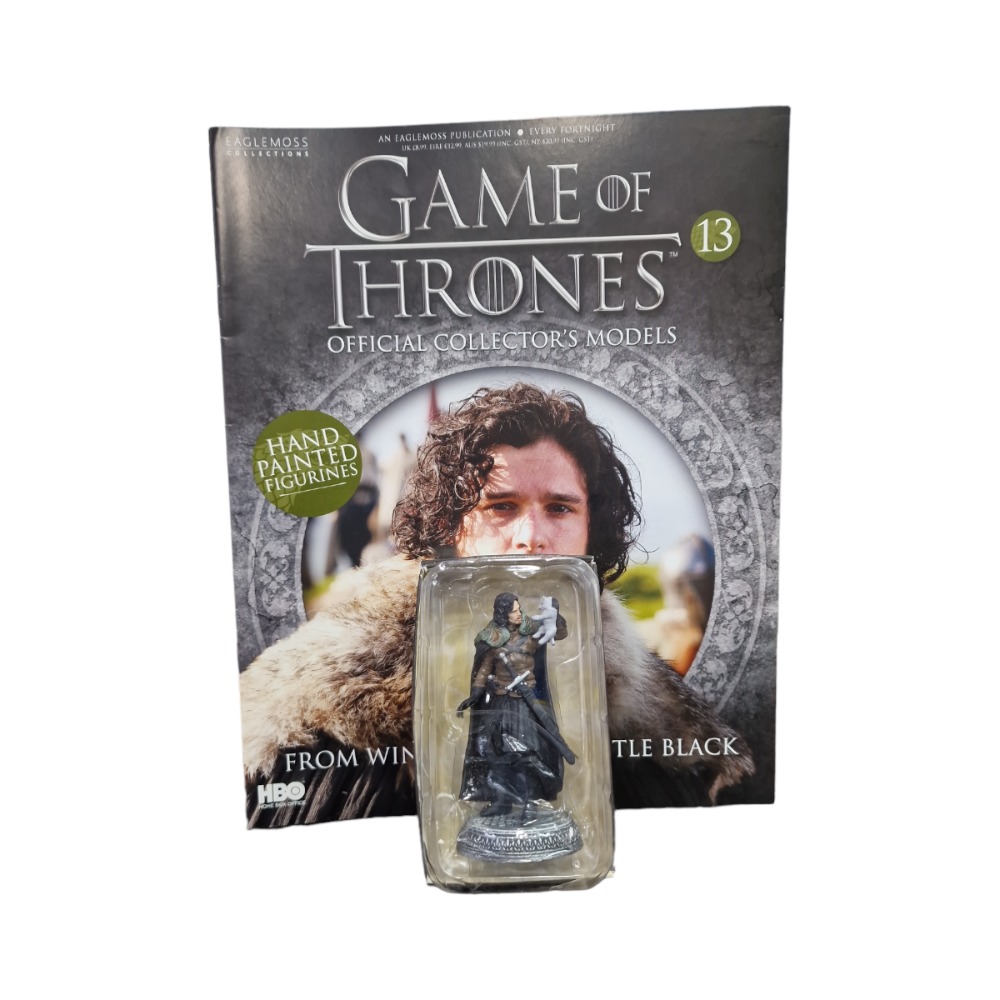 Game of Thrones Eaglemoss Collection: Jon - From Winterfell to Castle ...
